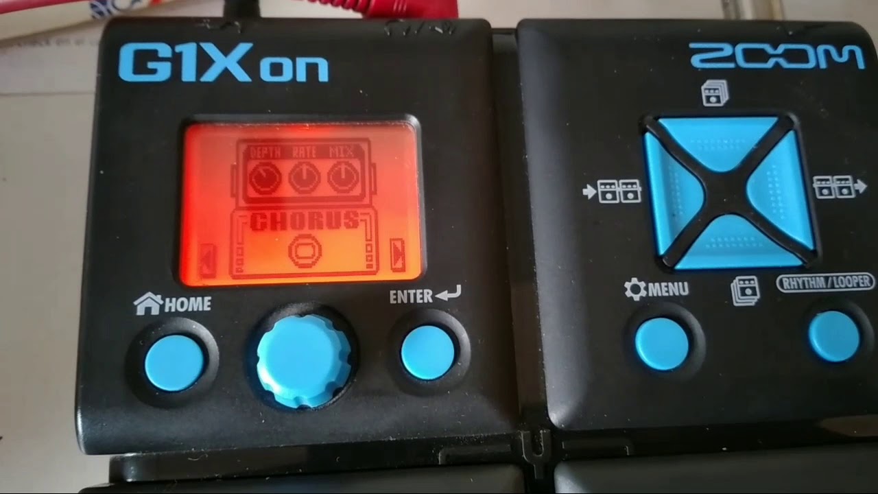 Zoom G1On/G1xOn Red Hot Chili Peppers/John Frusciante Tone Patch - YouTube