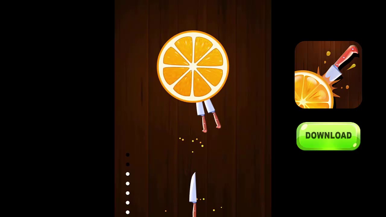 Knife Hit Fruit landscape - YouTube
