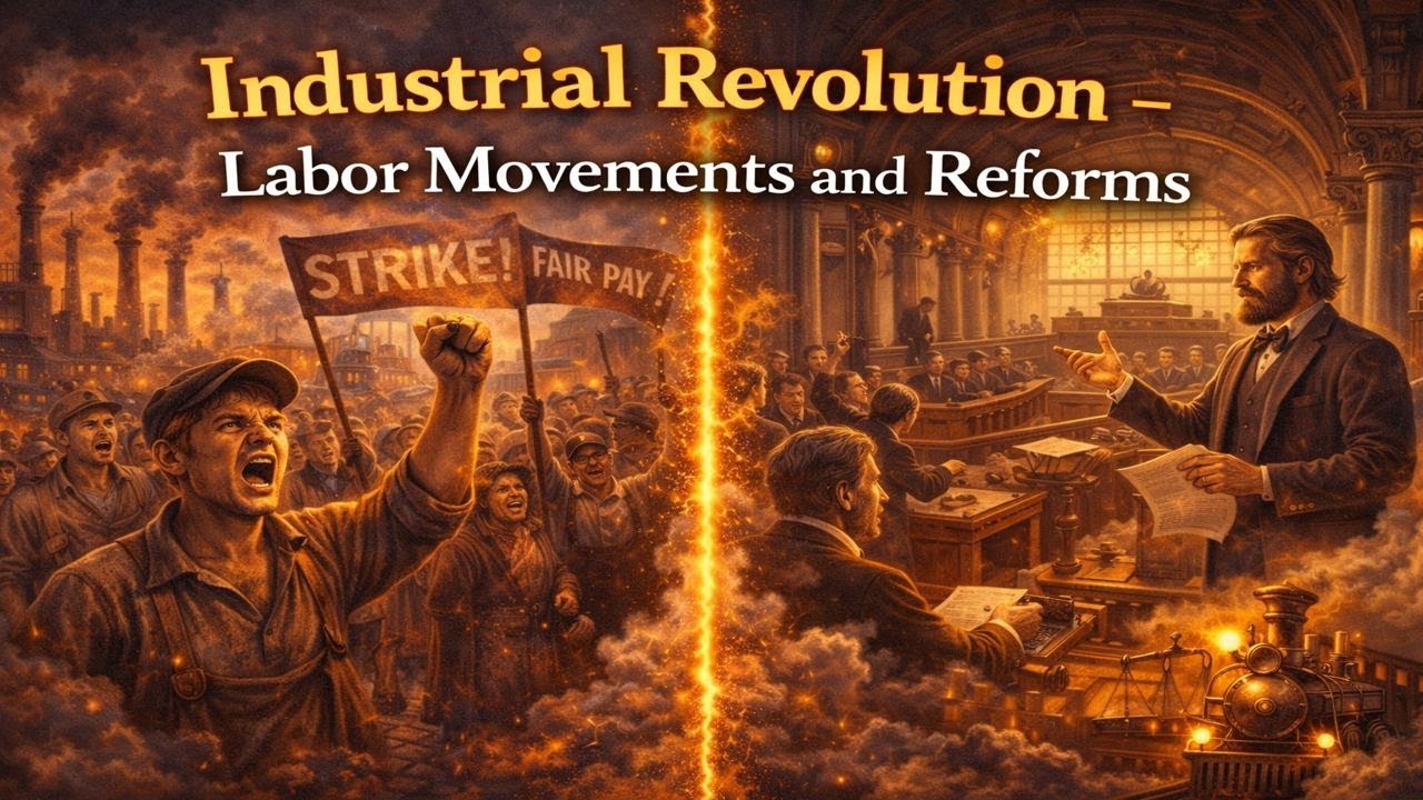 Industrial Revolution – Labor movements and reforms - YouTube