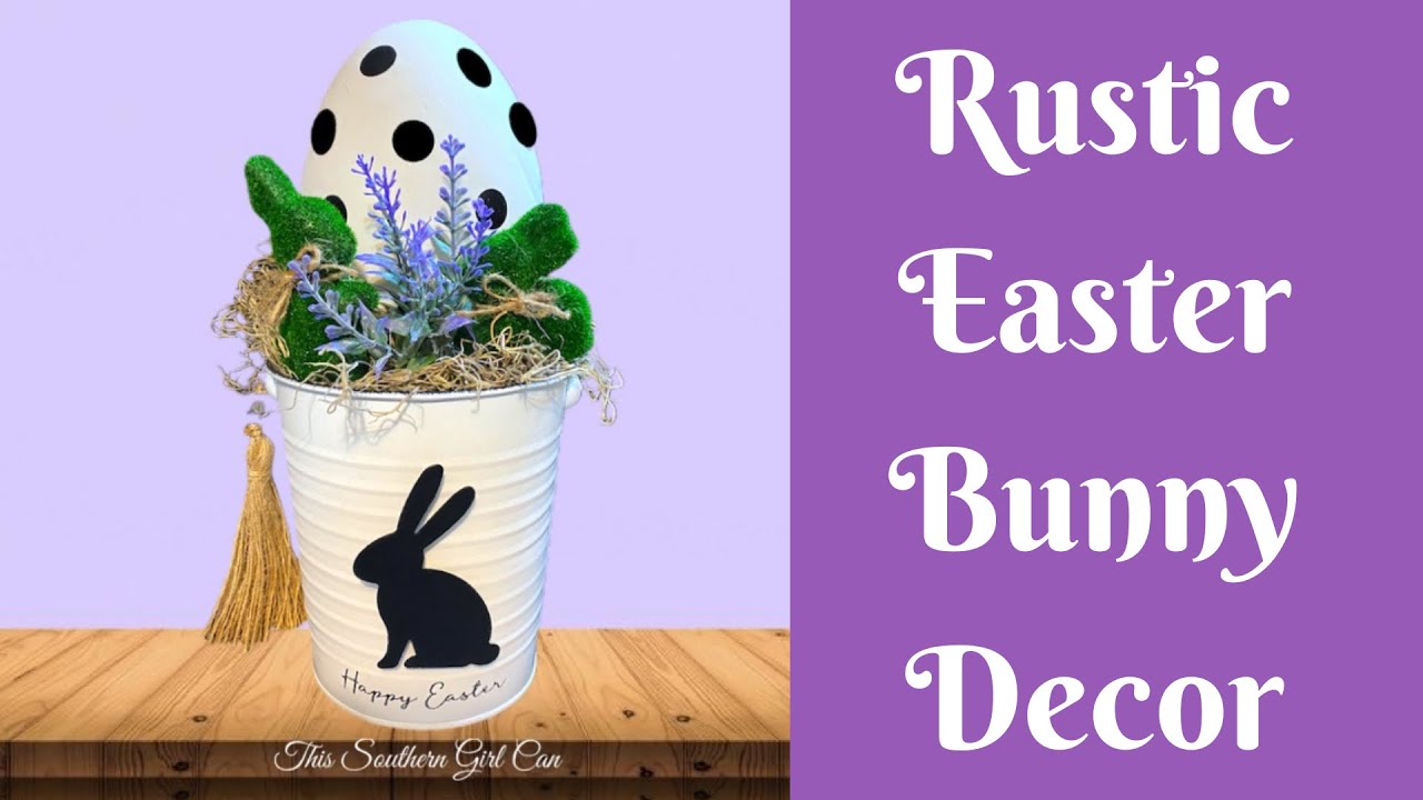 Easter Crafts: Rustic Easter Decor | Rustic Easter DIY | Rustic Easter ...