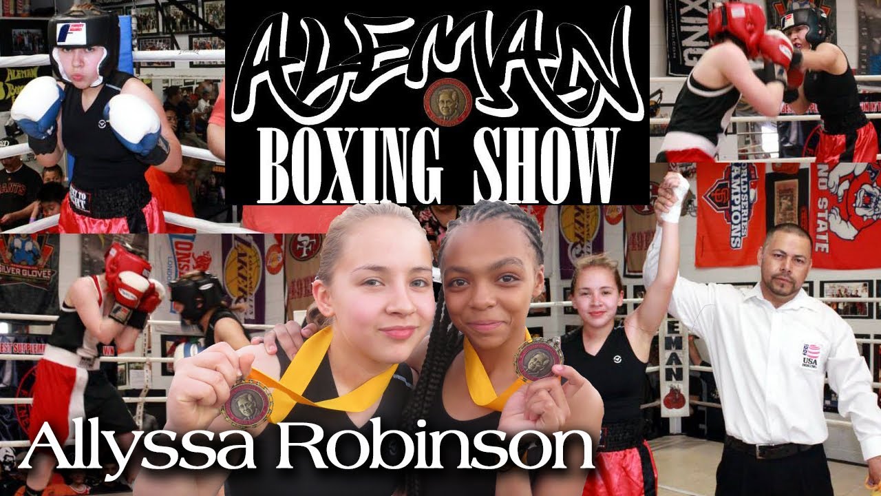 Aleman Boxing Show Feb 22- Allyssa Robinson vs Jessie Riley - YouTube