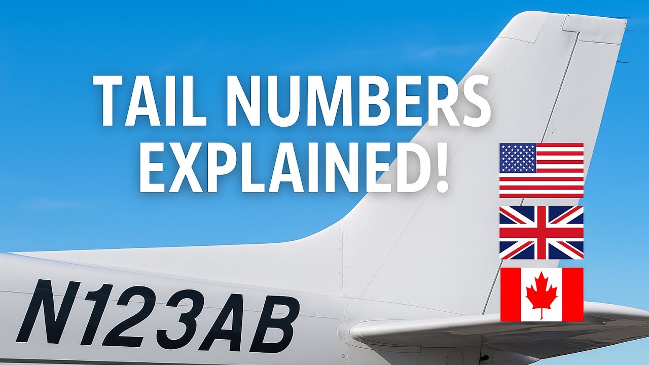 Tail Numbers Explained: Decode Any Plane Fast - YouTube