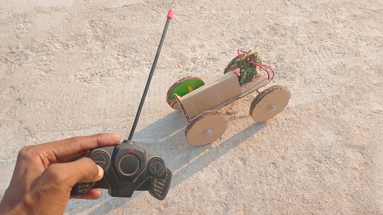 Choti Toy Bnaye | Rc Gadi Bnaye | Dc Motor Electronic Project | मिनी ...