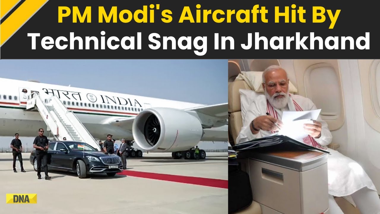 PM Modi News: PM Modi's Aircraft Experiences Technical Glitch At ...