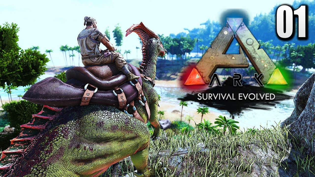 The Beginning of Ark Survival Evolved! | Let's Play The Island - Ark ...