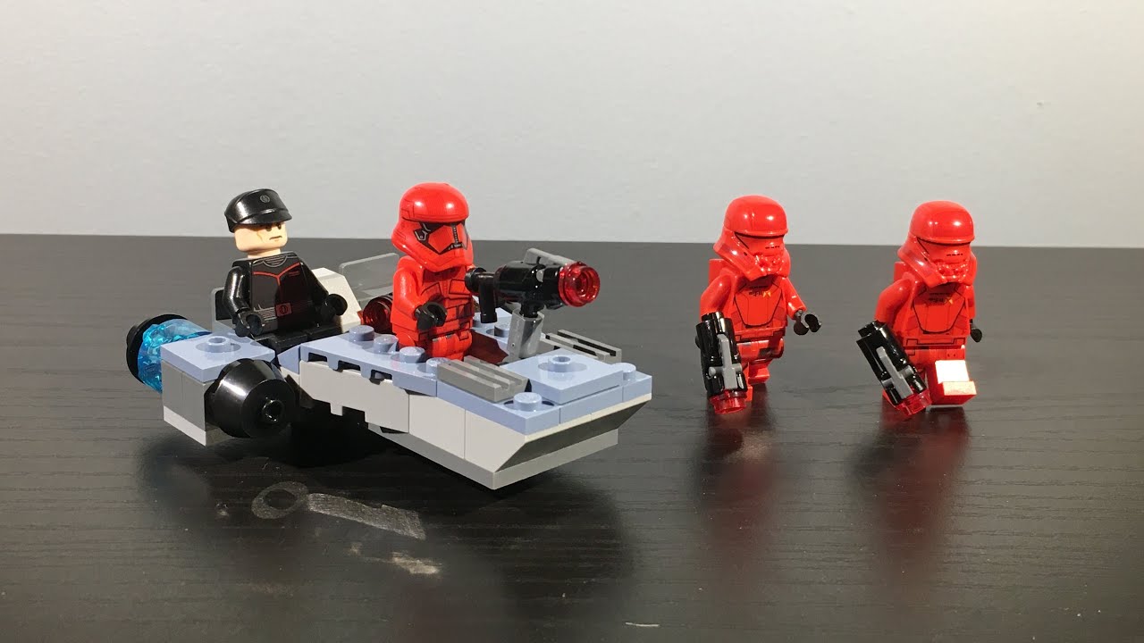 Sith Trooper Battle Pack Review! Set 75266 - YouTube