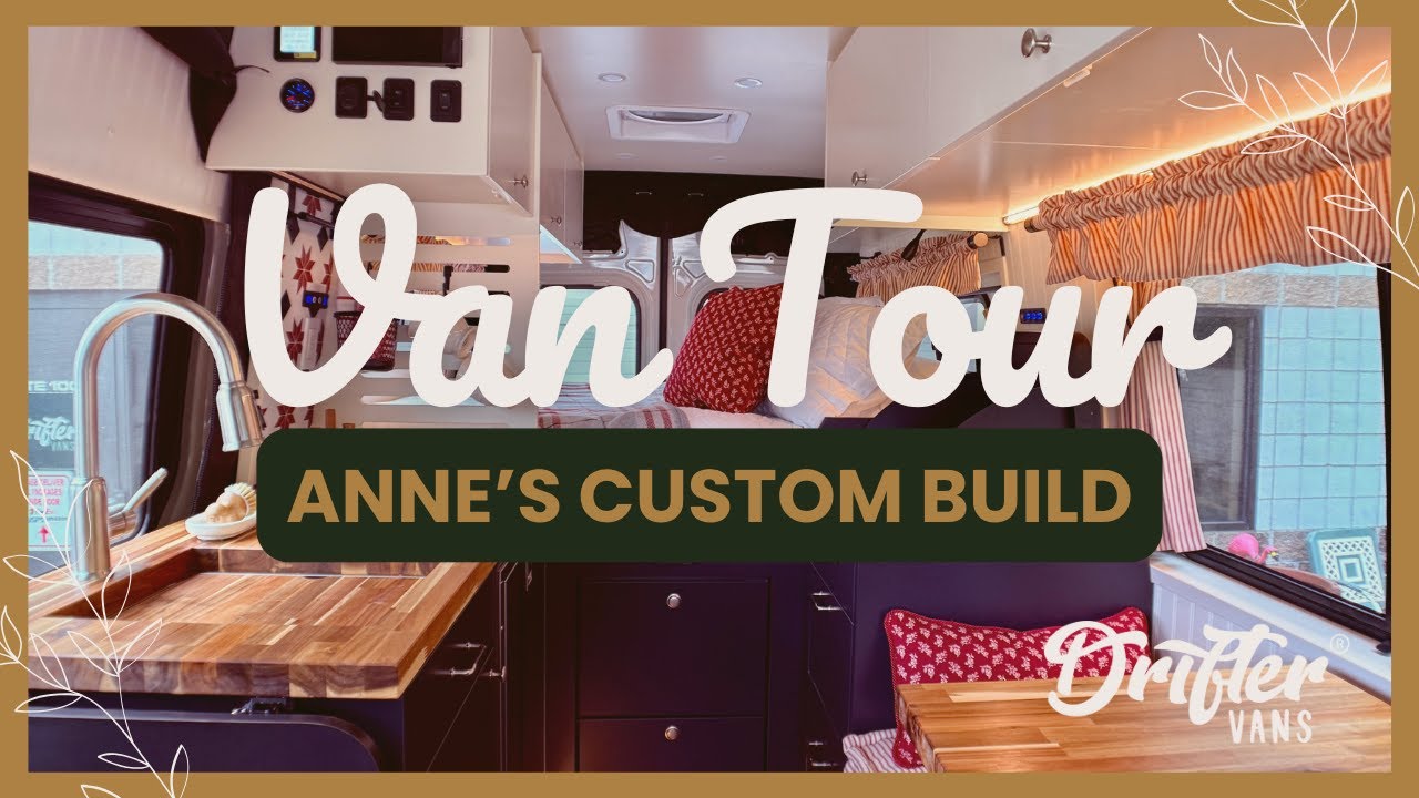 Minimalist Van Build for Solo Travel | Anne’s Custom Drifter Van at 80 ...