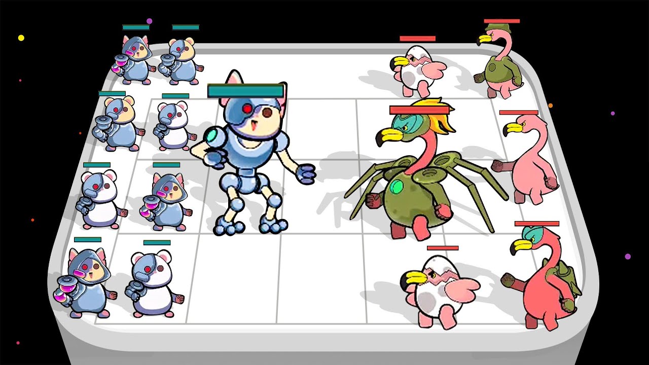 MERGE MONSTER: Fusion War - Merge Monster Cat ⭐ Merge Battles (Part 01 ...