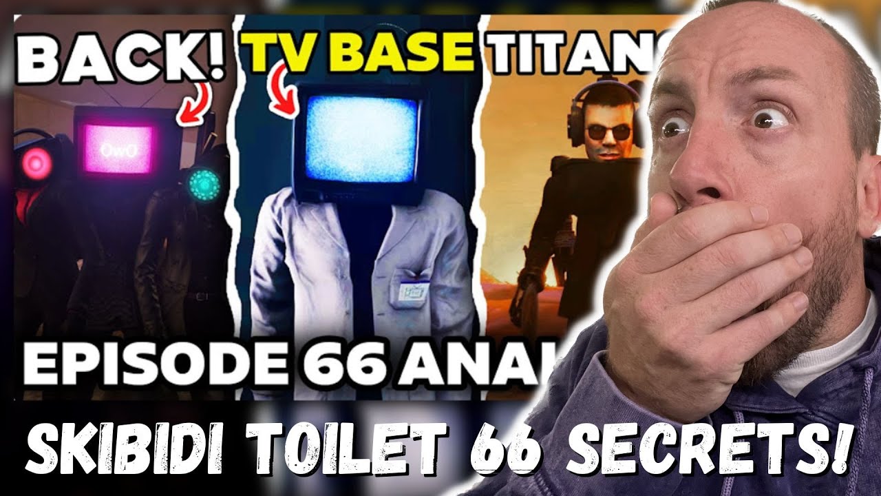 TV MAN BASE, TITANS DEAD!? - Episode 66 SKIBIDI TOILET ALL Easter Egg ...