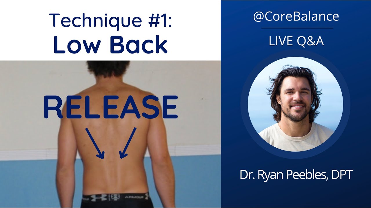 Lower Back Release FLOW | Core Balance Q&A 3/8/23 - YouTube