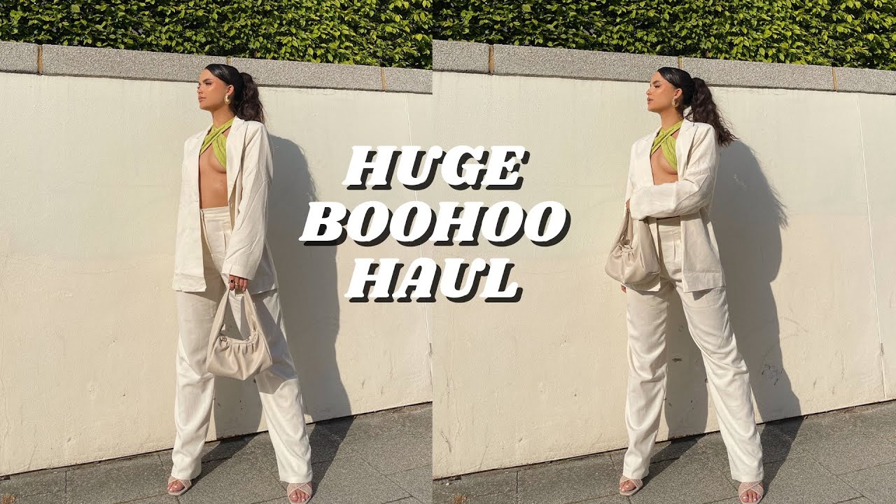 Boujee on a budget // HUGE BOOHOO TRY ON HAUL! ad - YouTube