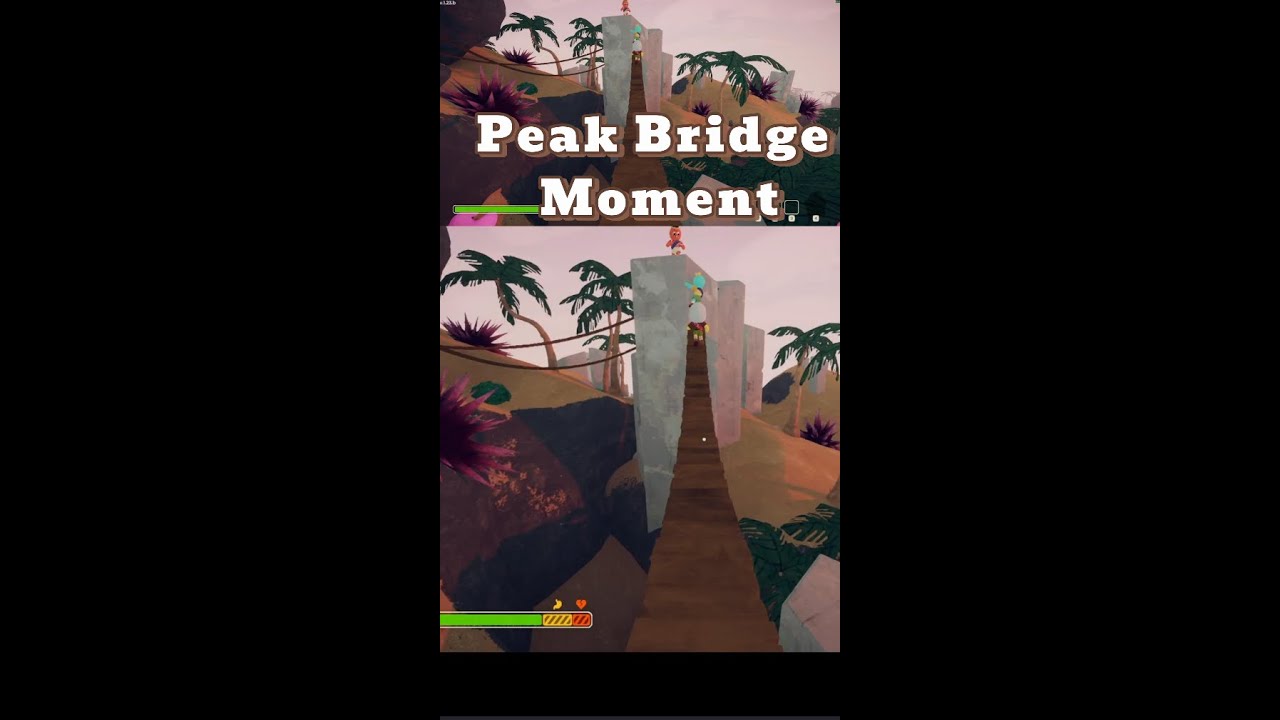 Peak "Bridge Moment" #peak #peakgame #funnyclip - YouTube