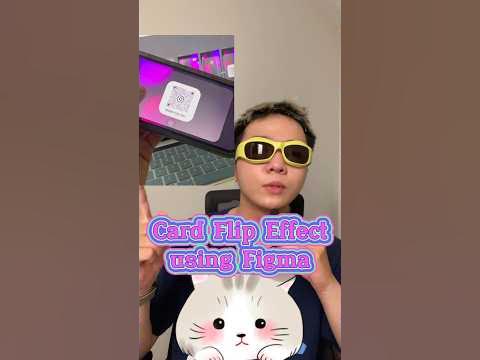 Card Flipping Animation Effect Prototype in Figma #uxui #uxuidesigner # ...