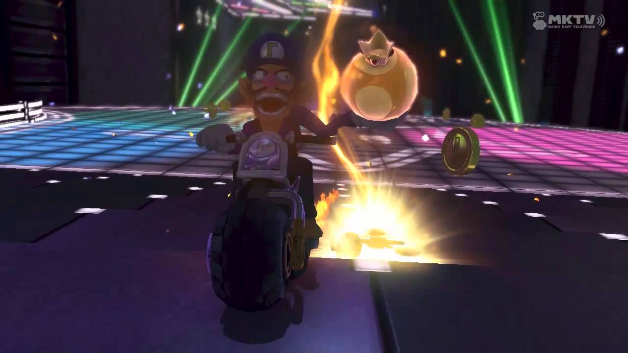 Wii U - Mario Kart 8 - Electrodrome - YouTube