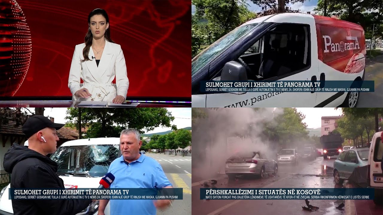 PANORAMA TV / Edicioni Qendror i Lajmeve, ne studio Klevisa Gjika (30 ...