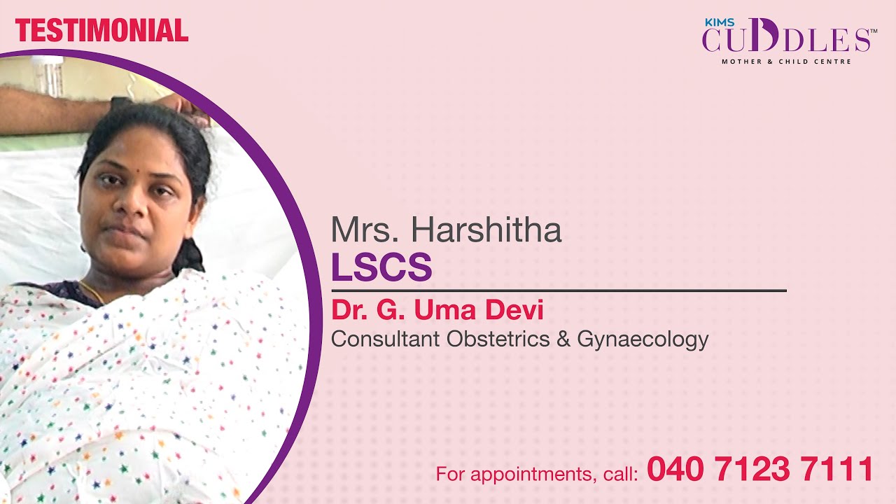 Successful #LSCS surgery under Dr. G. Uma Devi | Obstetrics ...