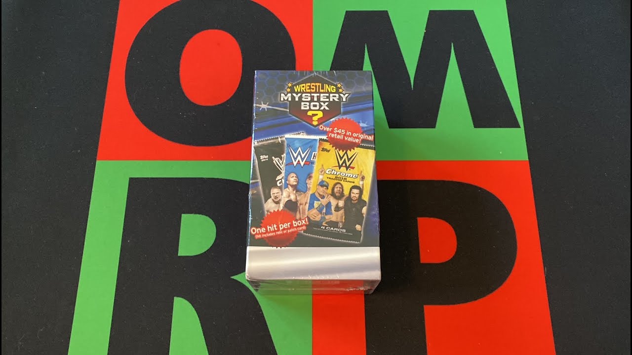 WWE Royal Rumble Preview! Wrestling Mystery Box #2! 🤼‍♀️🤼‍♂️ - YouTube