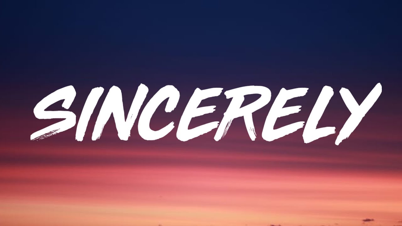Nessa Barrett - sincerely (Lyrics) - YouTube