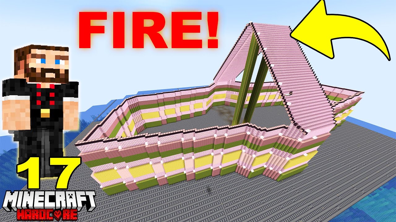 Everything Is On FIRE! The Lightnings Strikes! Mega Project In Hardcore ...