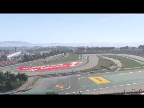 Formula 1 season 4 Race 3 Barcelona GP F121 My team - YouTube