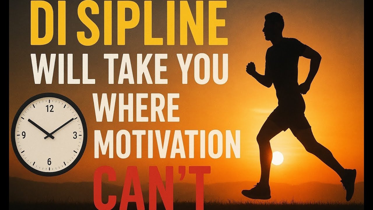 Discipline Will Take You Where Motivation Can’t | Powerful Motivational ...