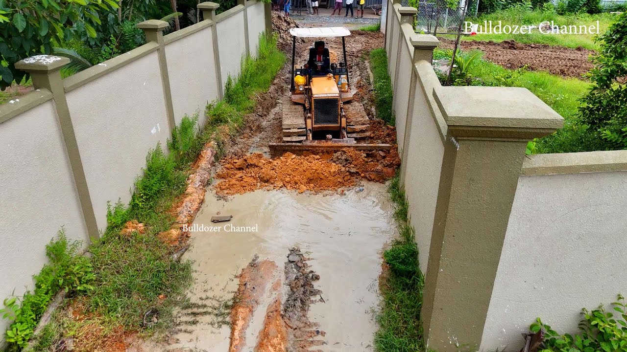 Perfect a New Project Build & Construction Of Rural Road By D20P Dozer ...