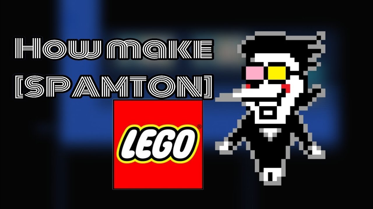 How make [SPAMTON] in LEGO from DELTARUNE (stop-motion animation) - YouTube