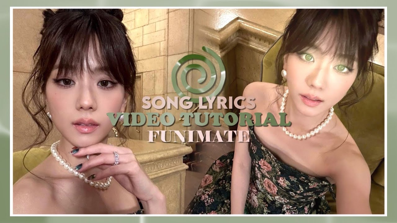 SONG LYRICS VIDEO TUTORIAL FUNIMATE - YouTube