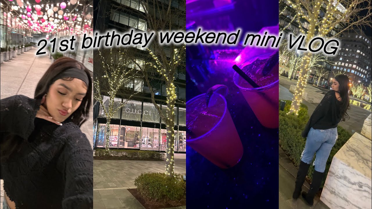 21st birthday weekend mini VLOG | DMV winter fest concert | GRWM - YouTube