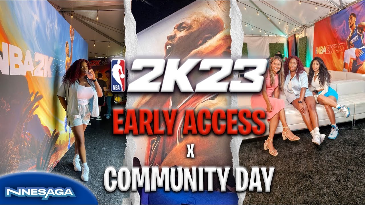 48 Hours in LA with 2K for NBA2K23 | Early Access & NBA2K Community Day ...