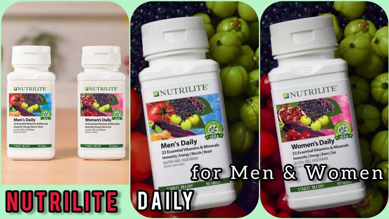 Nutrilite Men's & Women's Daily | Nutrilite Men's Daily | Nutrilite ...