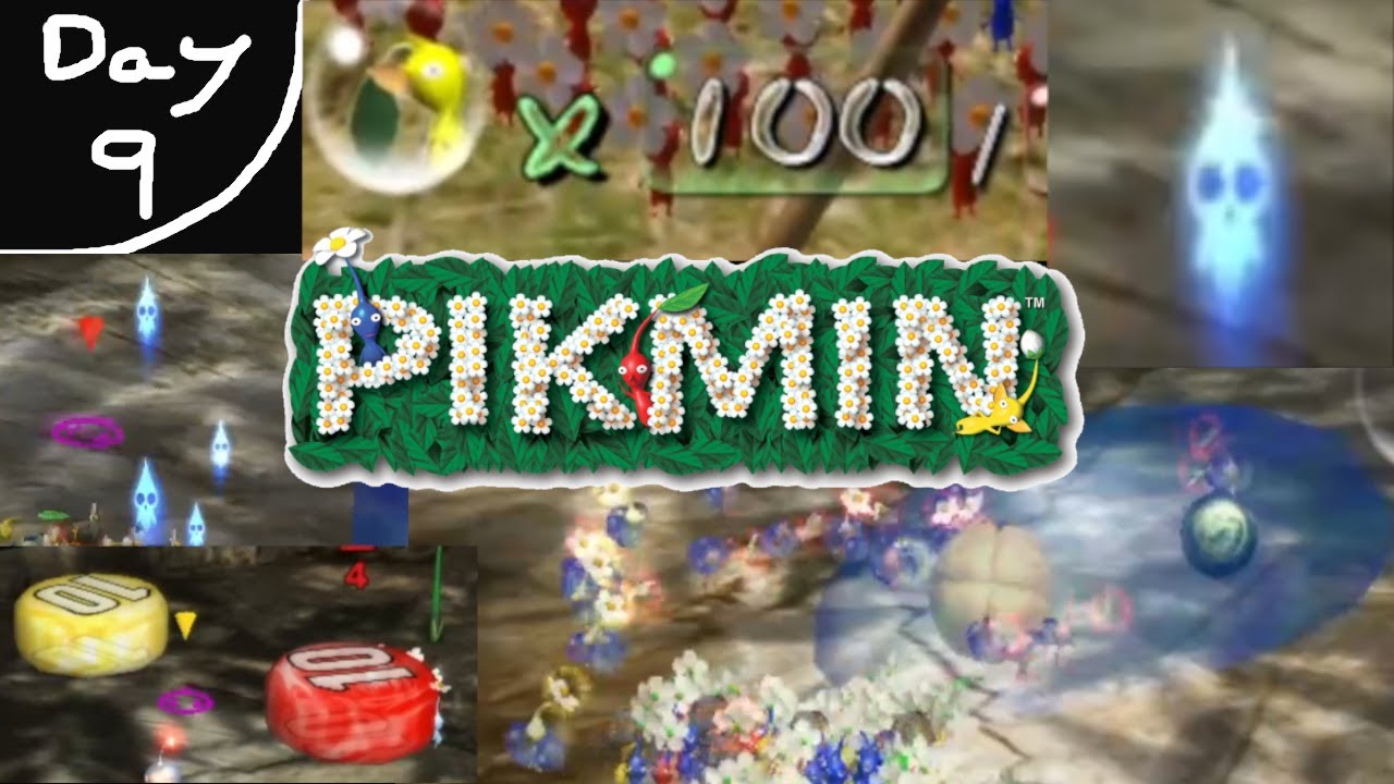 Pikmin 1 Day 9 The mighty goolix! - YouTube