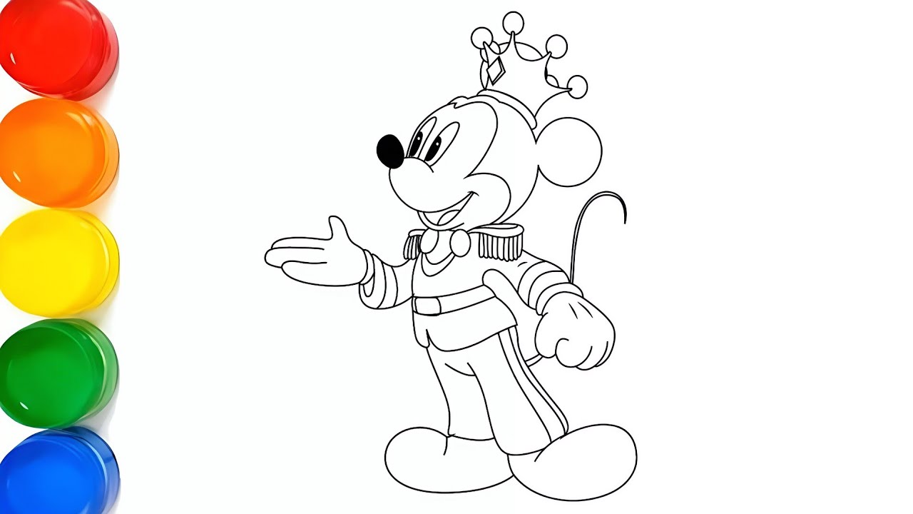 Mickey Mouse Drawing, disney cartoon mickey mouse drawing step by step ...