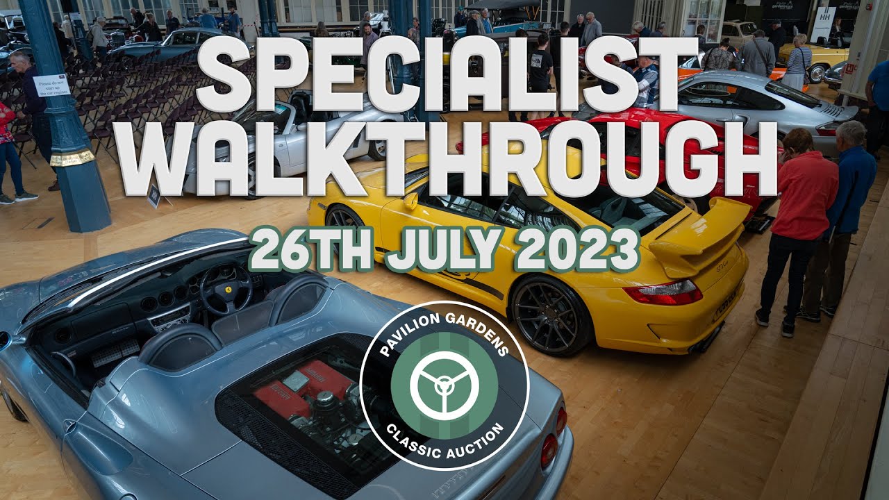 Specialist Walkthrough - Pavilion Gardens - July 2023 - YouTube