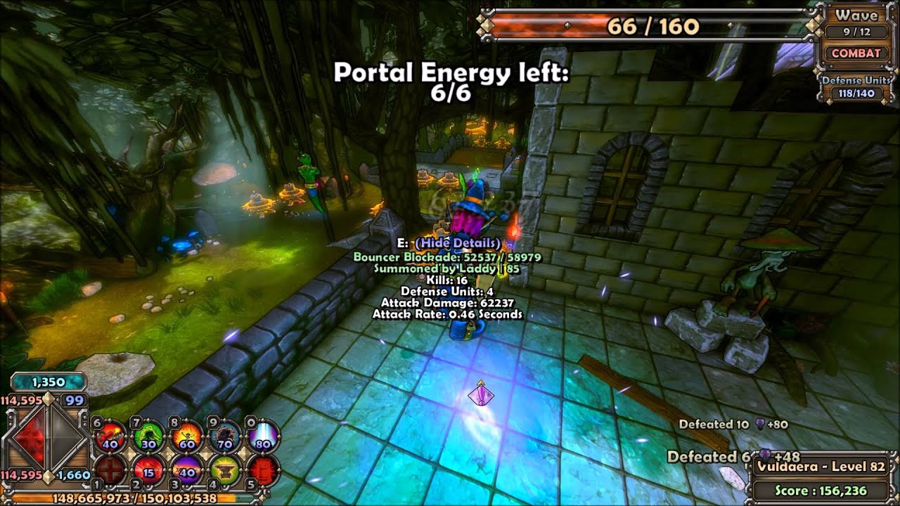Dungeon Defenders - Portal Defense Challenge NMHC - YouTube
