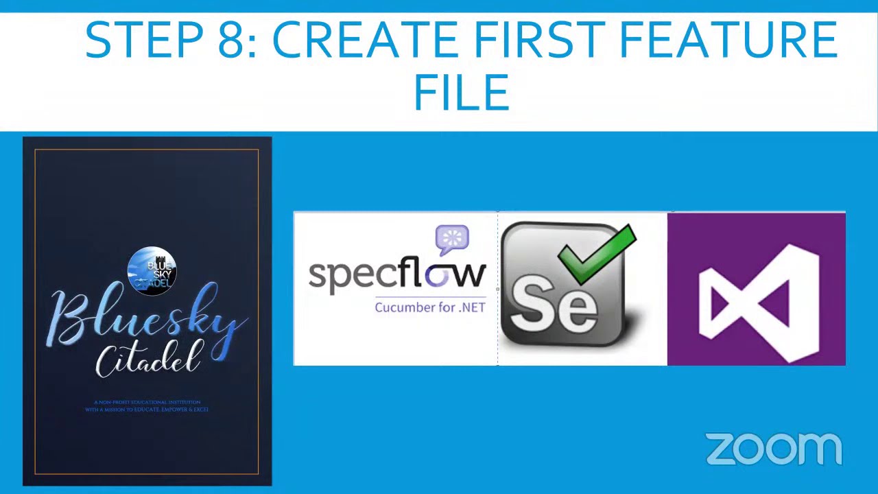 STEP 8: CREATE FIRST FEATURE FILE - YouTube