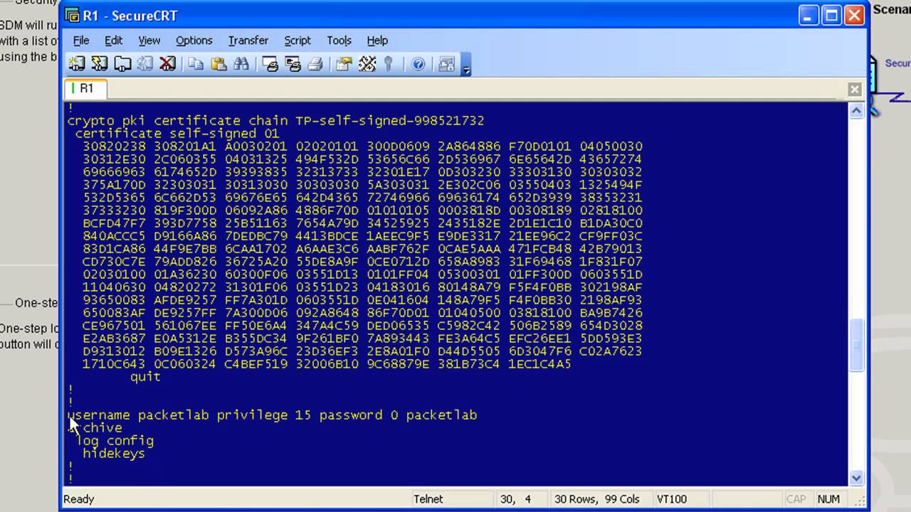 One-Step Lockdown with Cisco SDM Lab - Part 1 - YouTube