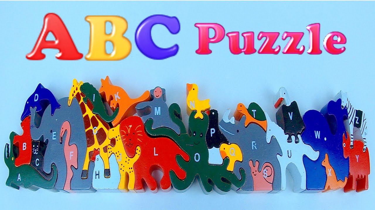 Learn ABC with Animal Alphabet Puzzle | Learn Alphabet | Best Toddler ...