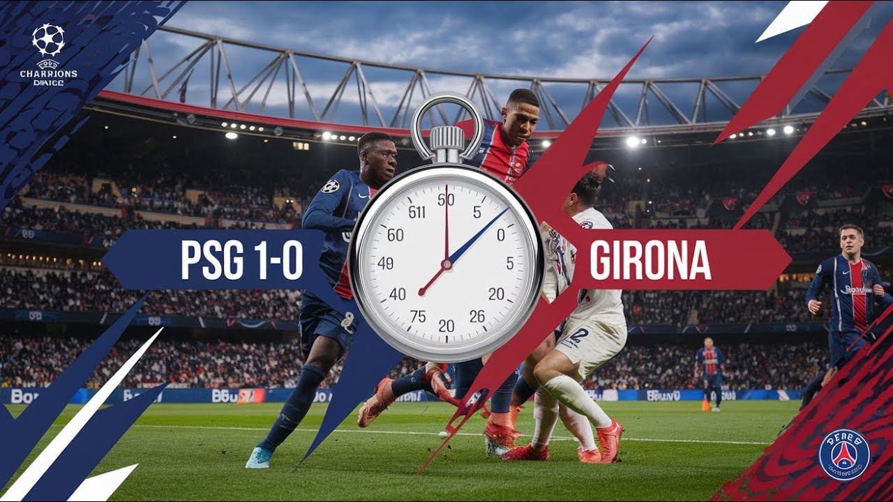 Heart-Stopping Drama: PSG Battles Girona in UEFA Champions League ...