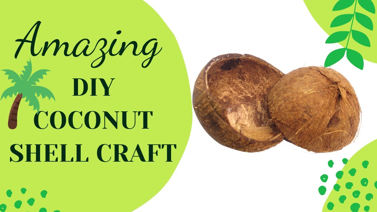 Coconut Shell Craft Ideas | Easy Turtle Making With Coconut Shell | DIY ...