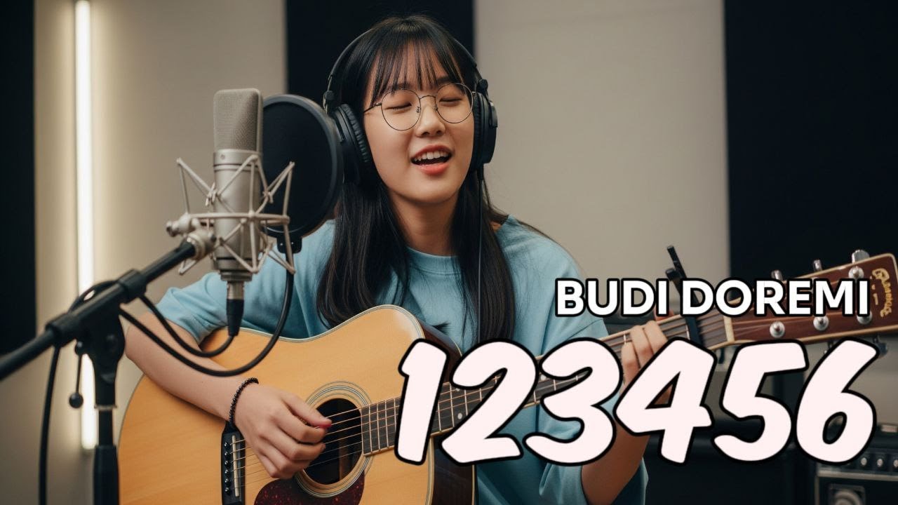 Budi Doremi - 1 2 3 4 5 6 | Lyric Video ( Akustik Version ) - YouTube