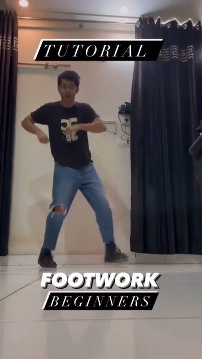 Easy Shuffle Footwork Tutorial #shuffletutorial #footwork #cuttingshapes #dancetutorial - YouTube