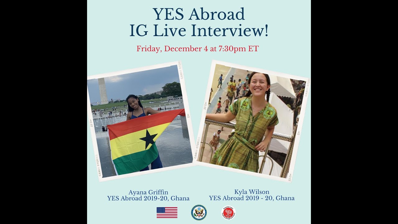 YES Abroad Alumni Interview: Ayana and Kyla - YouTube