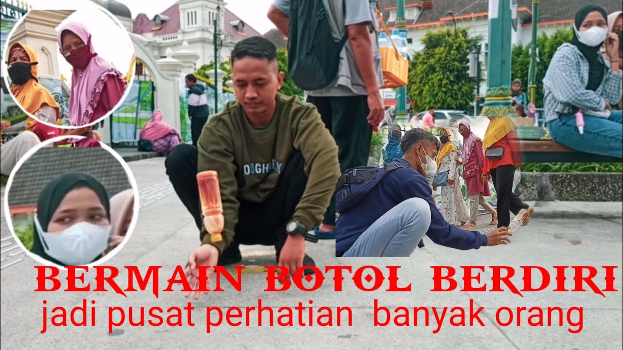 Permainan Botol Berdiri(flip bootle) di Lihat Banyak Orang//0 KM ...
