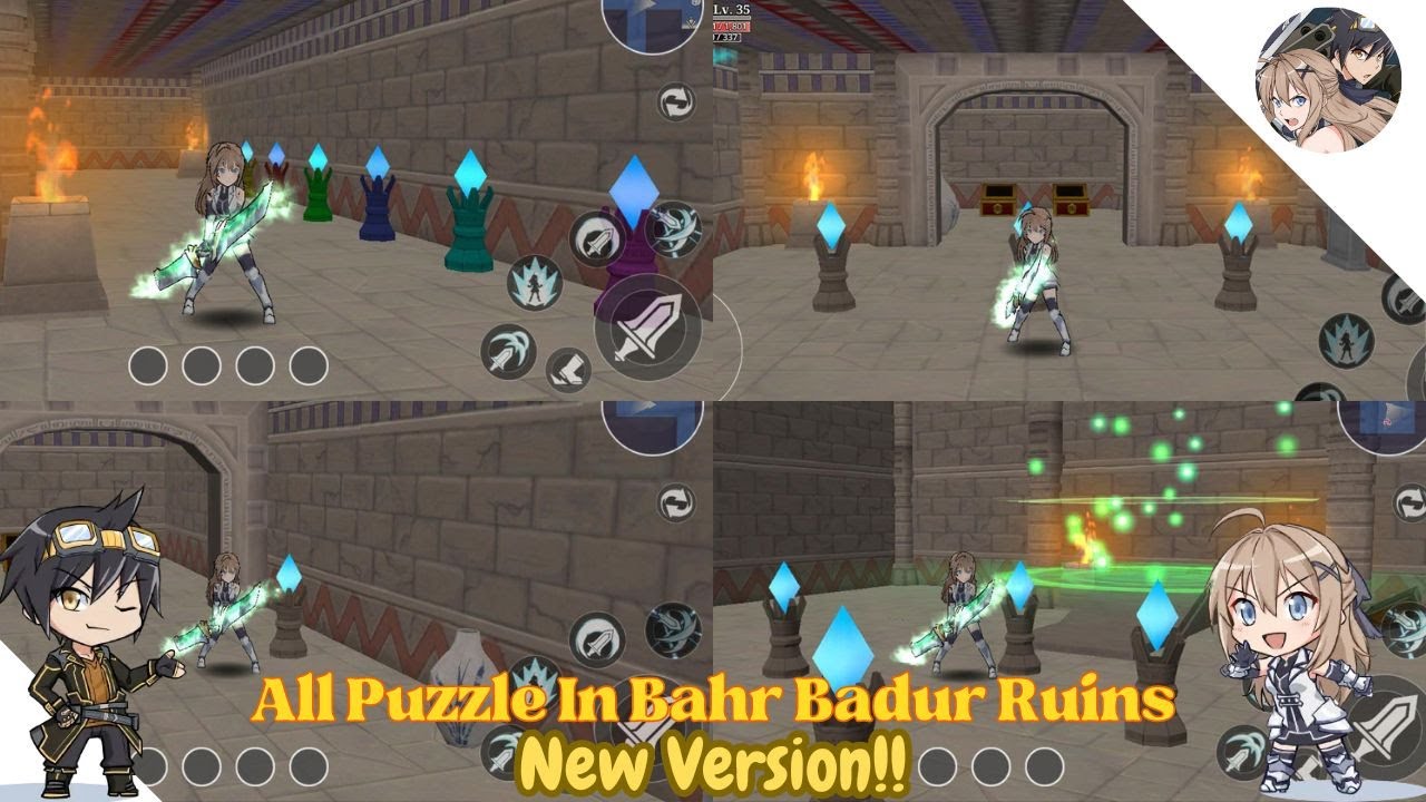 All Puzzle In Bahr Badur Ruins!! - Epic Conquest 2 ~ GamePlay ...