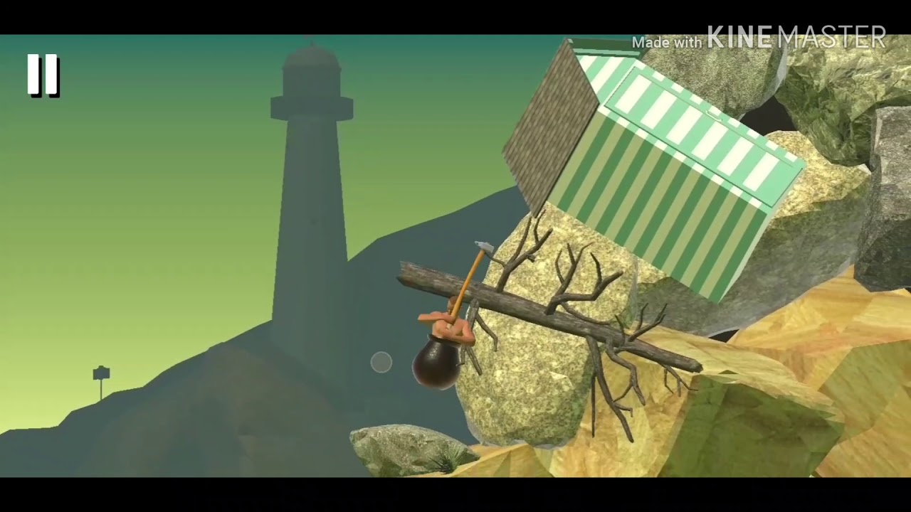Getting over it gameplay - YouTube