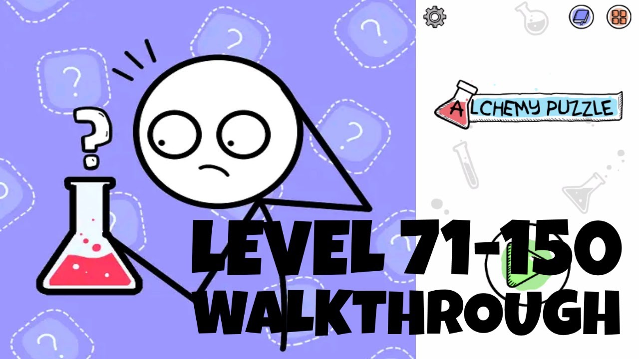 Alchemy Puzzle LEVEL 71-150 Walkthrough | WEEGOON - YouTube