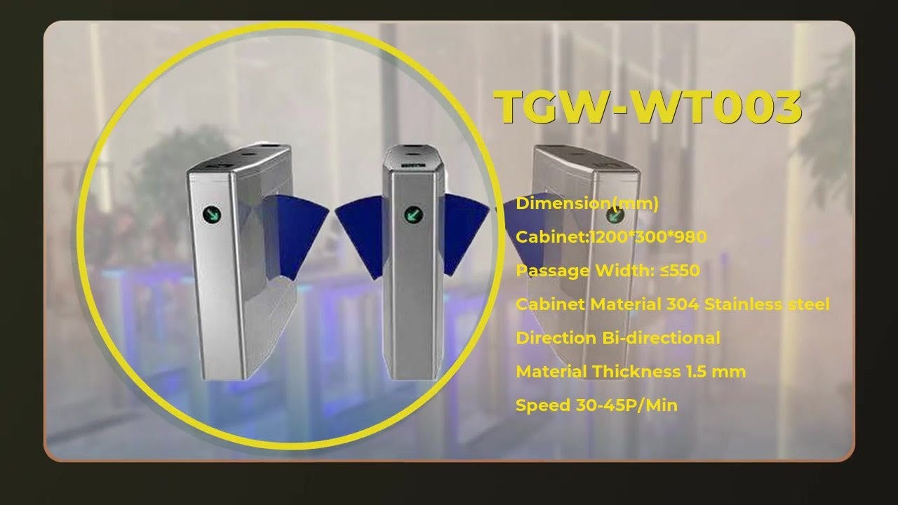 TGW Flag Barrier Gate Normal type instock for entrance and exit of ...
