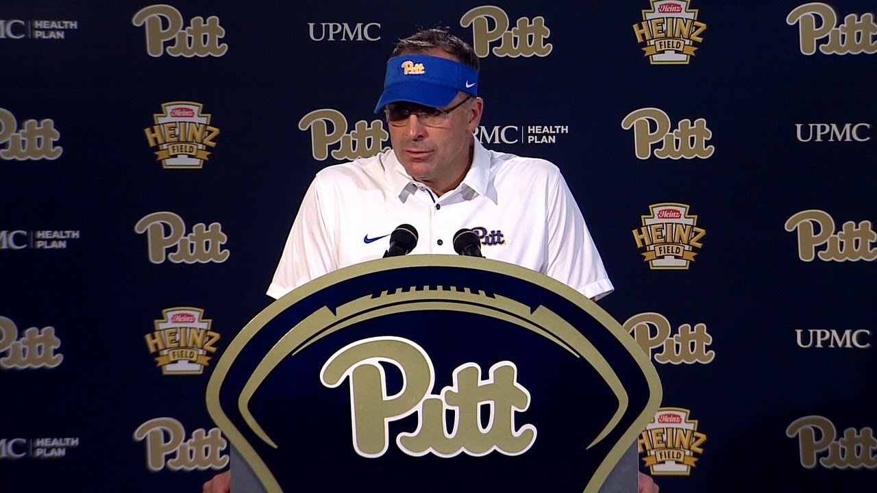 Pitt Football | Coach Narduzzi | NC State Postgame - YouTube