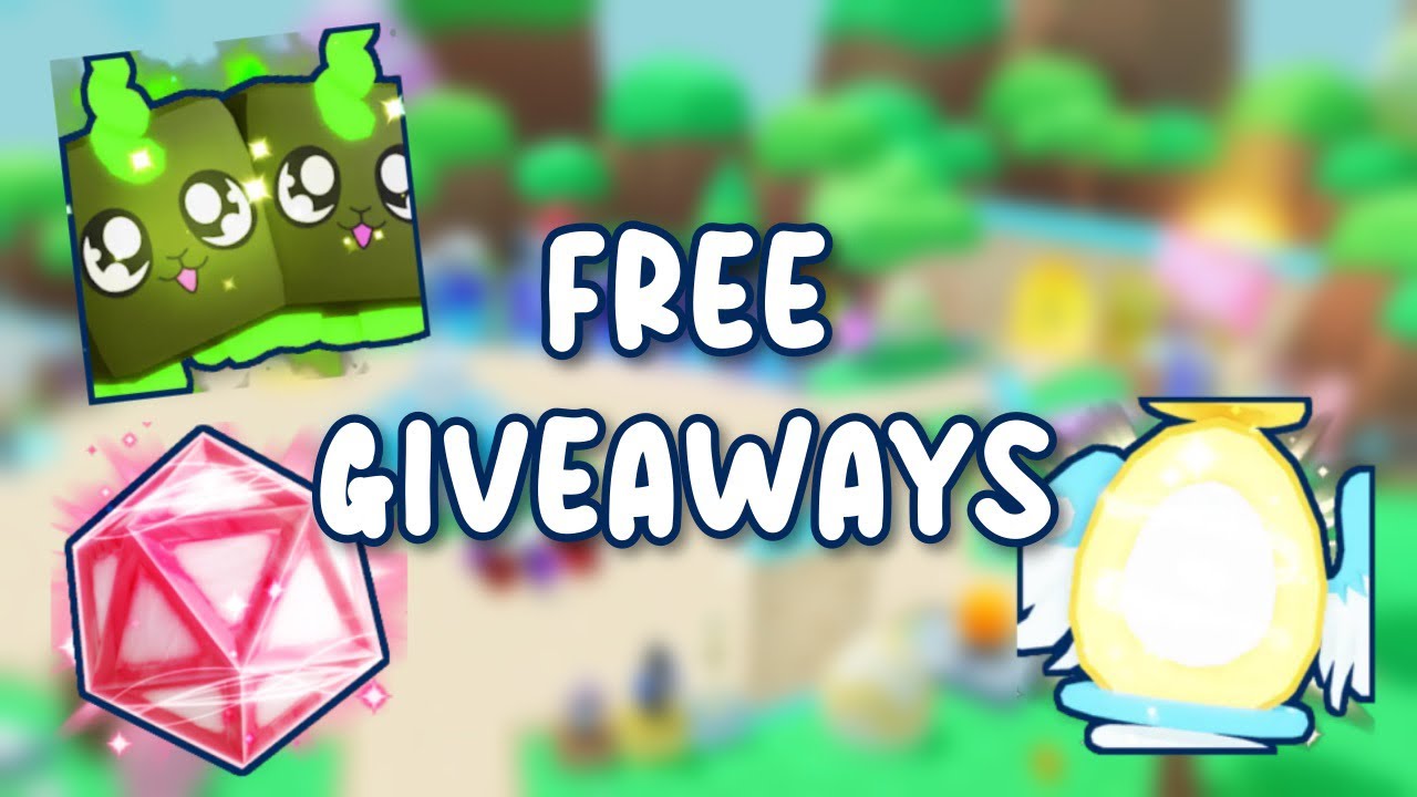 Bubble Gum Simulator Infinity Giveaways! - YouTube